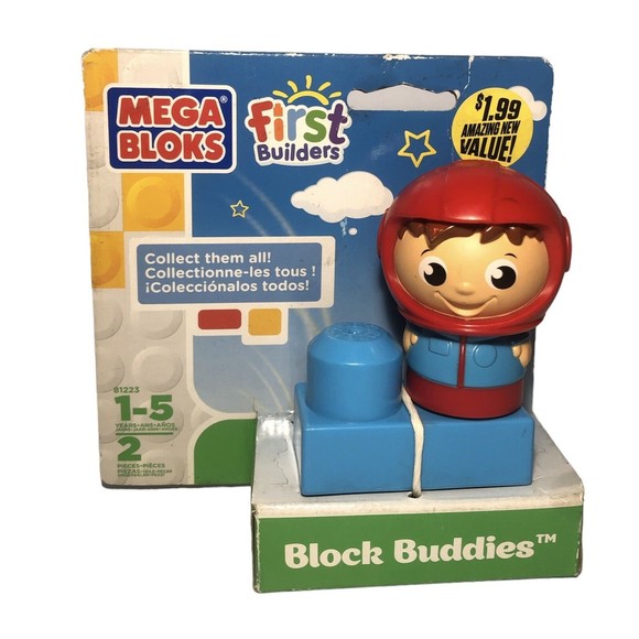 Toys | Mega Bloks Block Buddies Astronaut First Builders | Poshmark